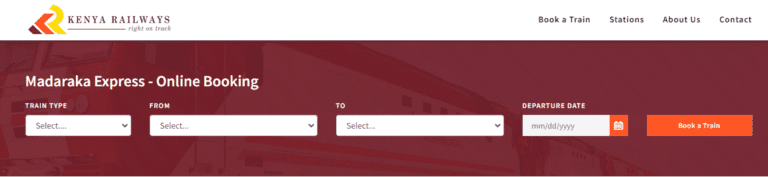 Book SGR Train Tickets Without Mpesa (International Travelers)